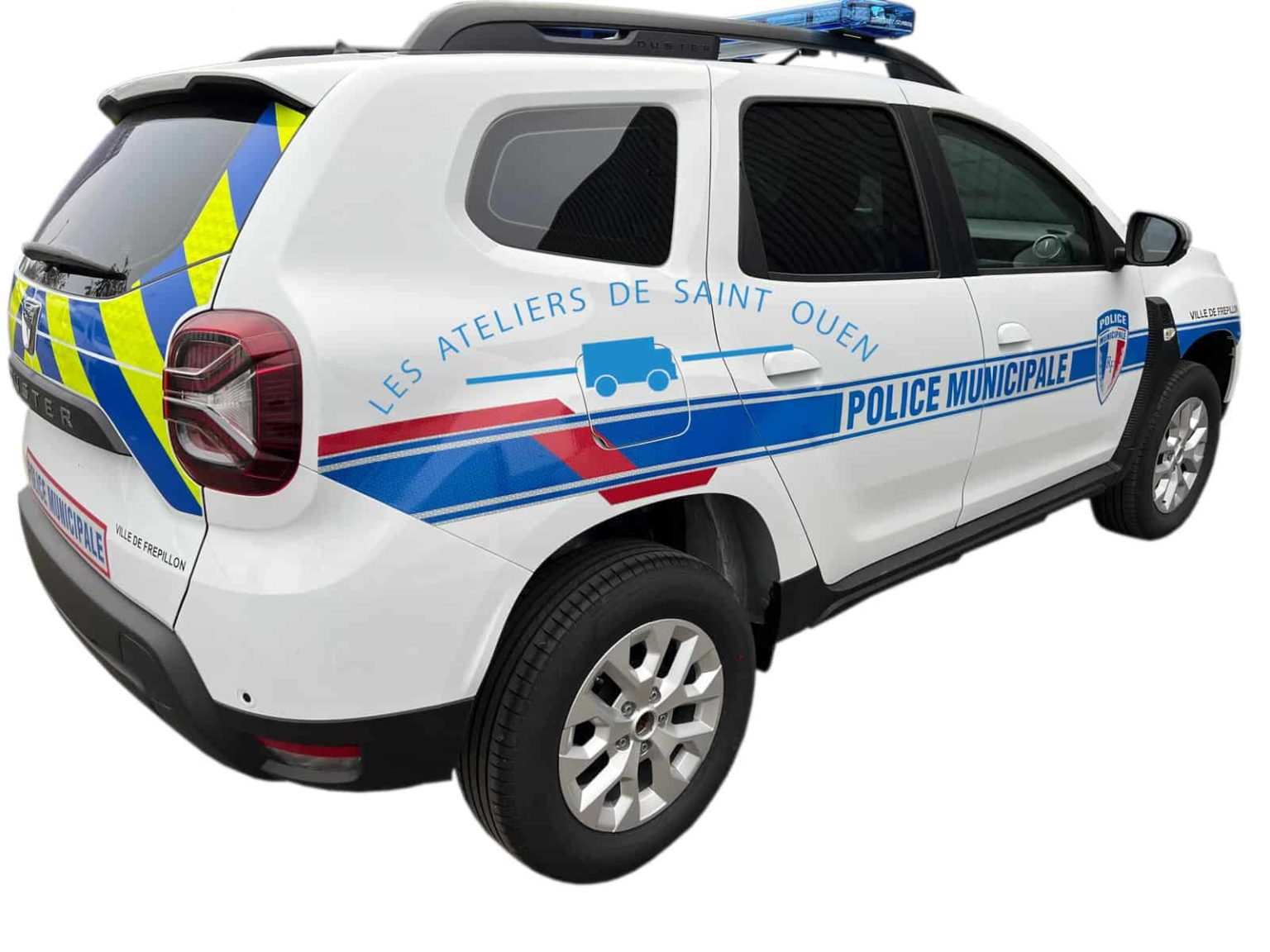 Aménagement d'un Dacia Duster en véhicule de police municipale ...